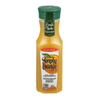 Simply Orange Original Orange Juice Pulp Free 11.5oz Bottle | Garden Grocer
